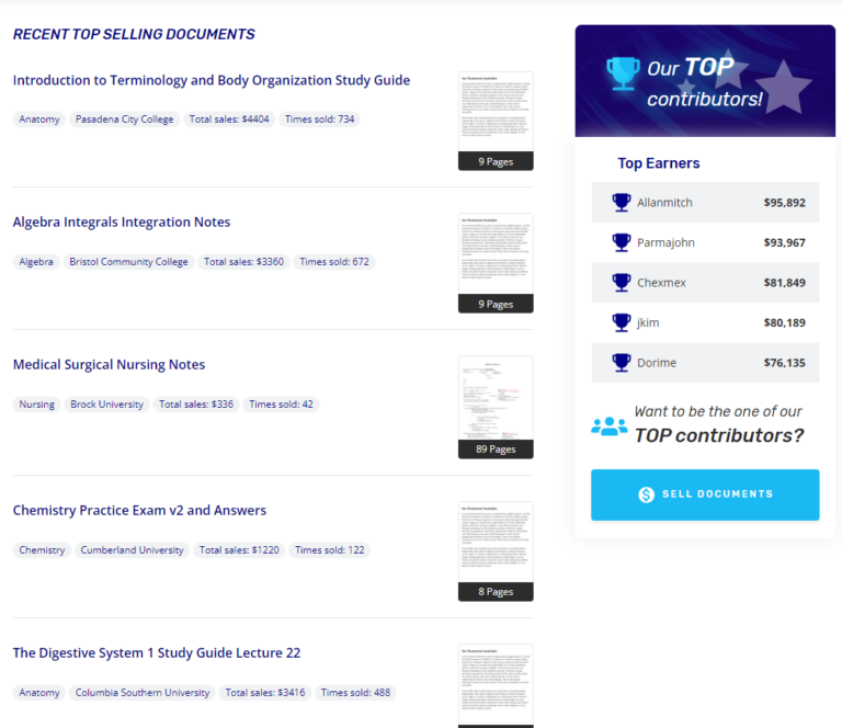 How To Earn Money on Studypool by Selling Study Documents