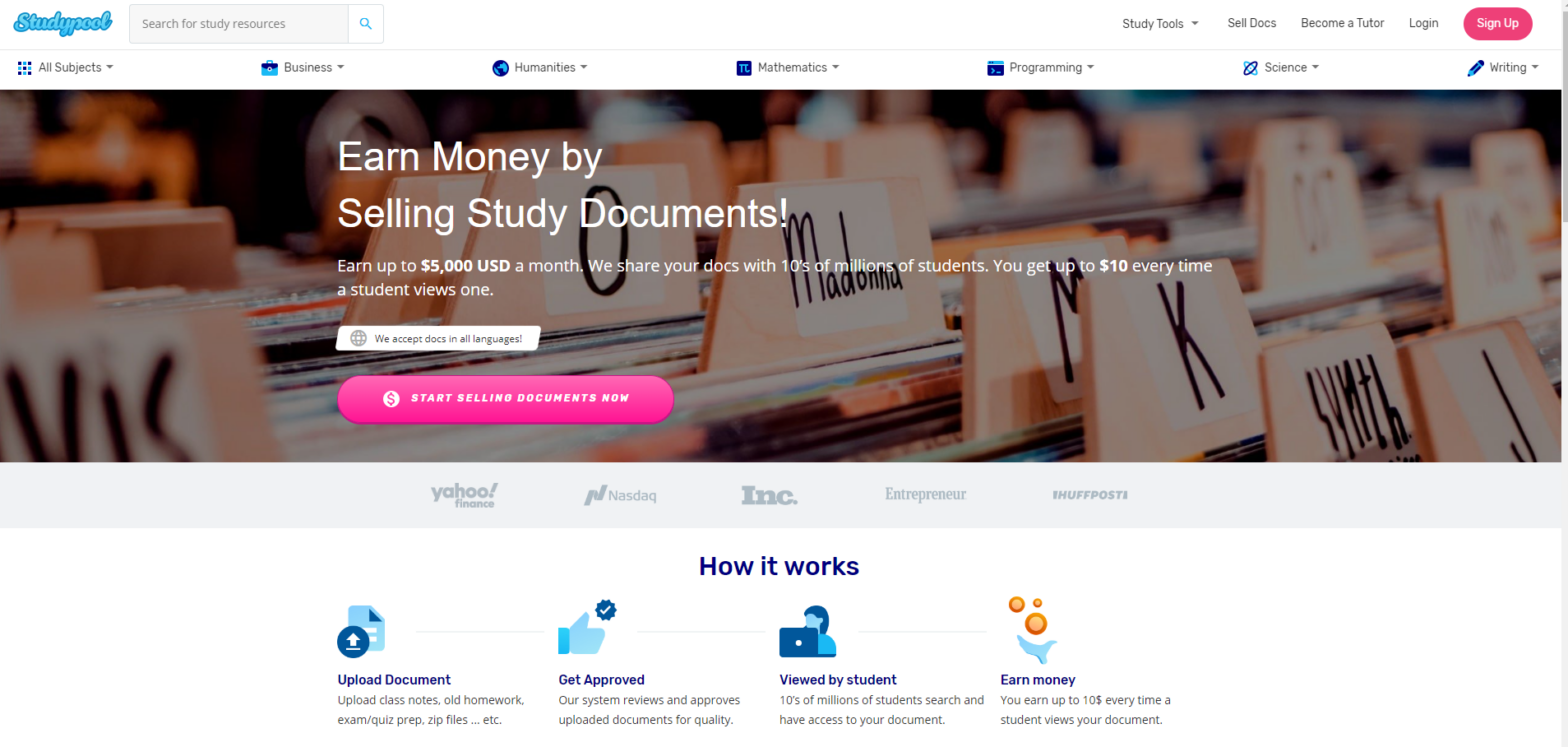 How Much Can You Make On Studypool? Numbers Revealed