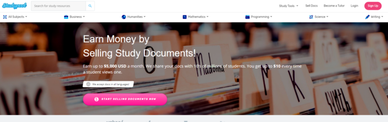 How To Earn Money on Studypool by Selling Study Documents