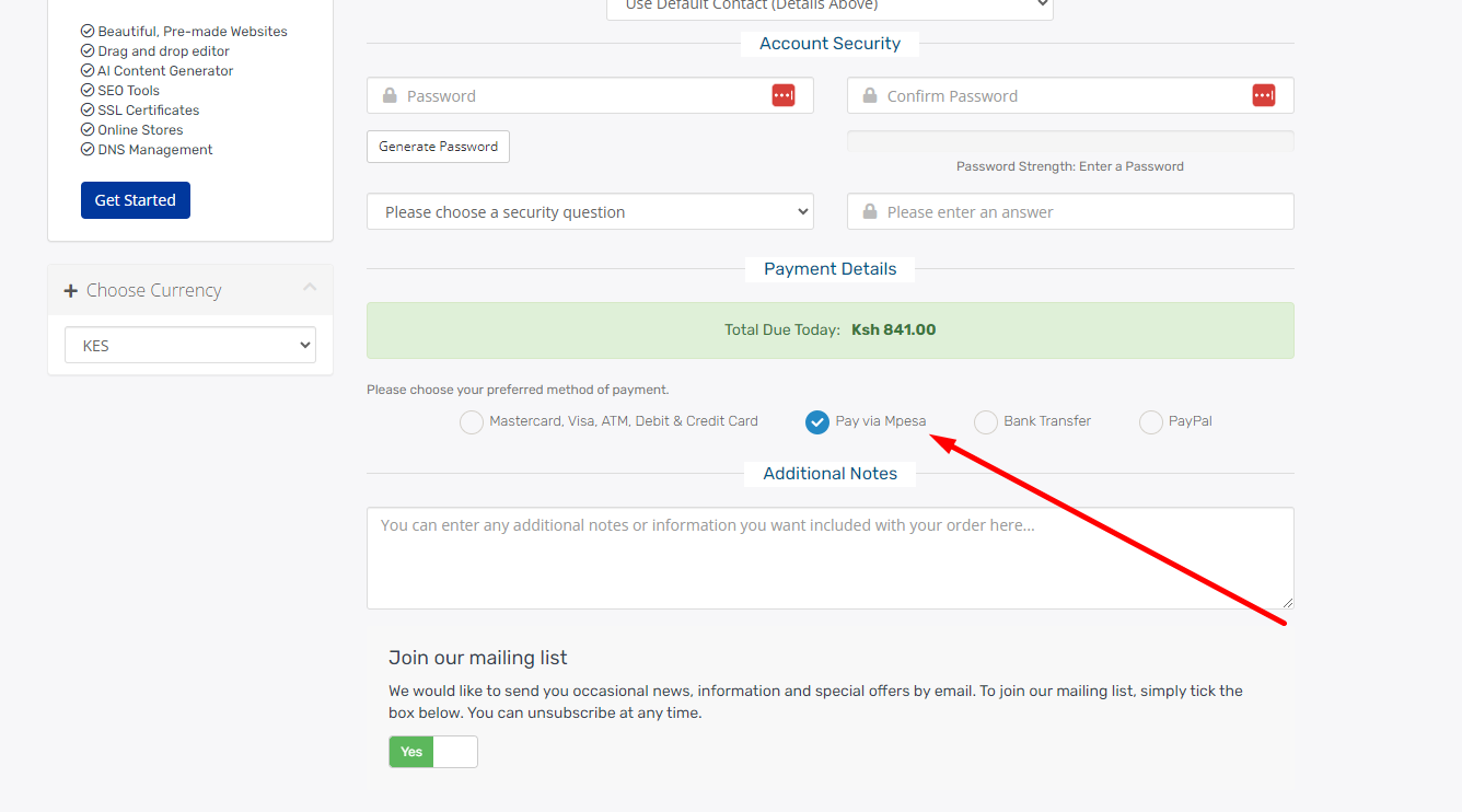 How to Easily Buy a Domain Name with M-PESA in Kenya (2025)