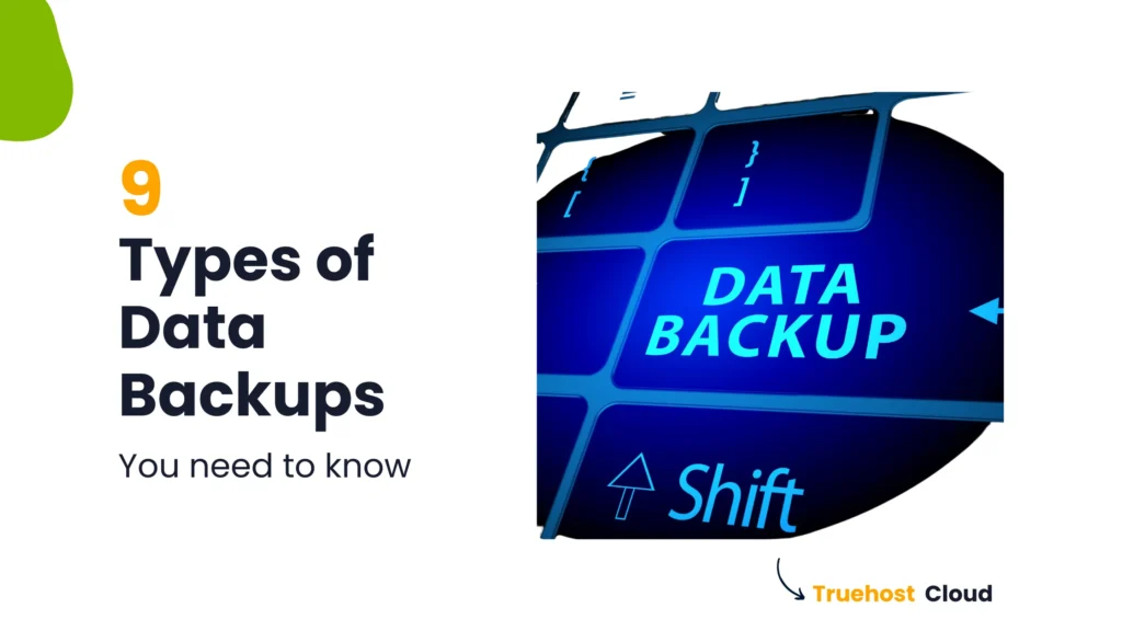 The 9 Types of Data Backups You Need to Know | Truehost